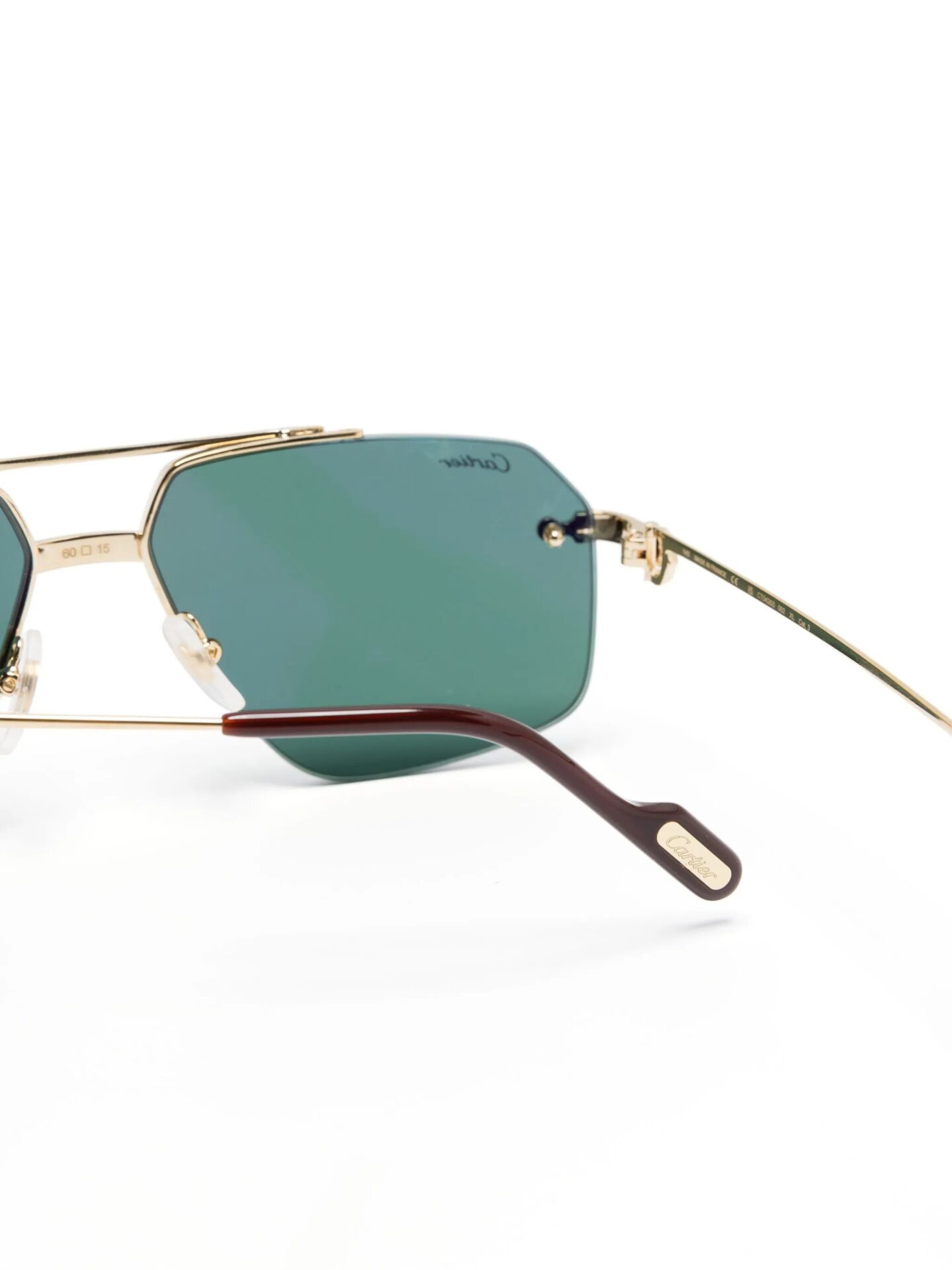 Cartier Double C De Cartier 426/S Sunglasses - CT0426S - CT0426S ...